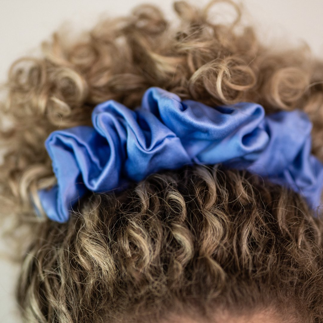 XL Silk Scrunchies Made for Curls – Curlfriend Collective